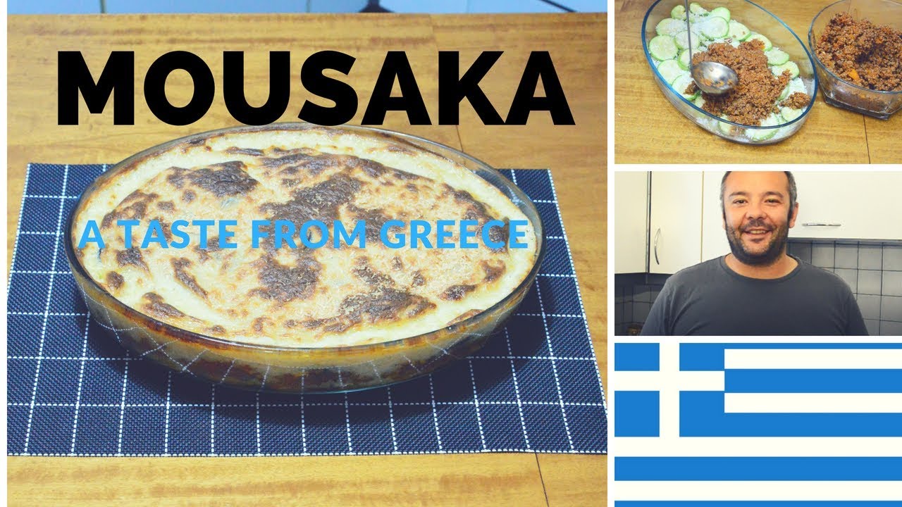 Traditional Greek Moussaka recipe - YouTube
