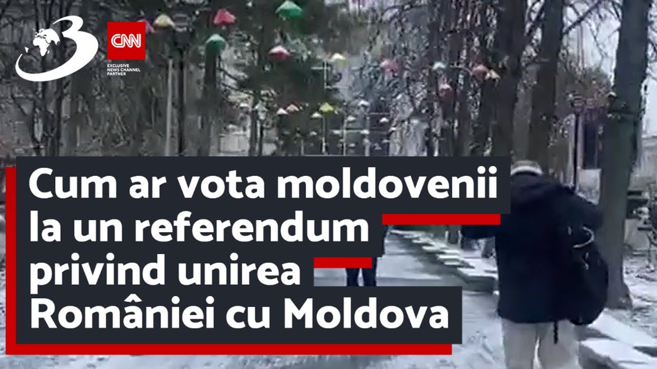Cum ar vota moldovenii la un referendum privind unirea României cu ...