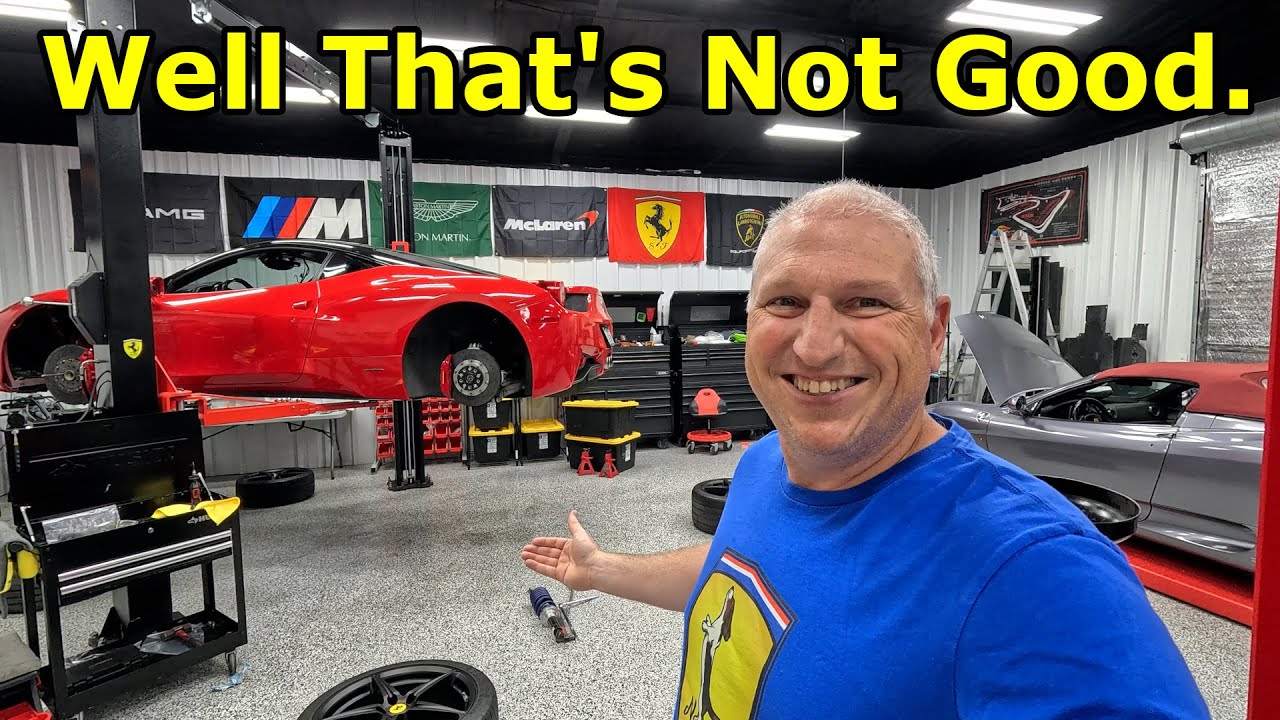 Bad Ferrari 360 Timing Belt Service & Post Flood Inventory Scramble ...