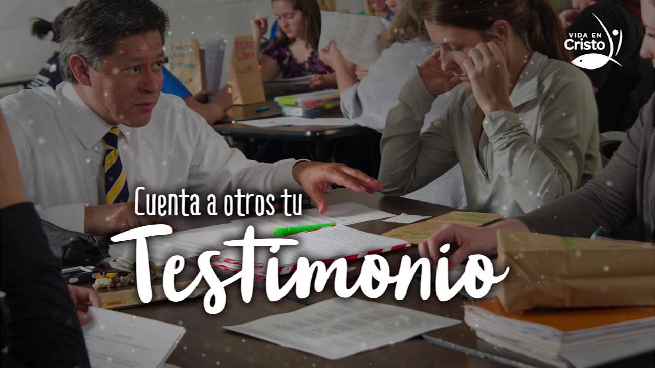 Cuenta tu testimonio a otros - YouTube