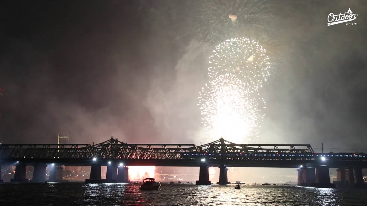 NEPA OUTDOOR SCHOOL : 서울불꽃축제 City night Kayak - YouTube