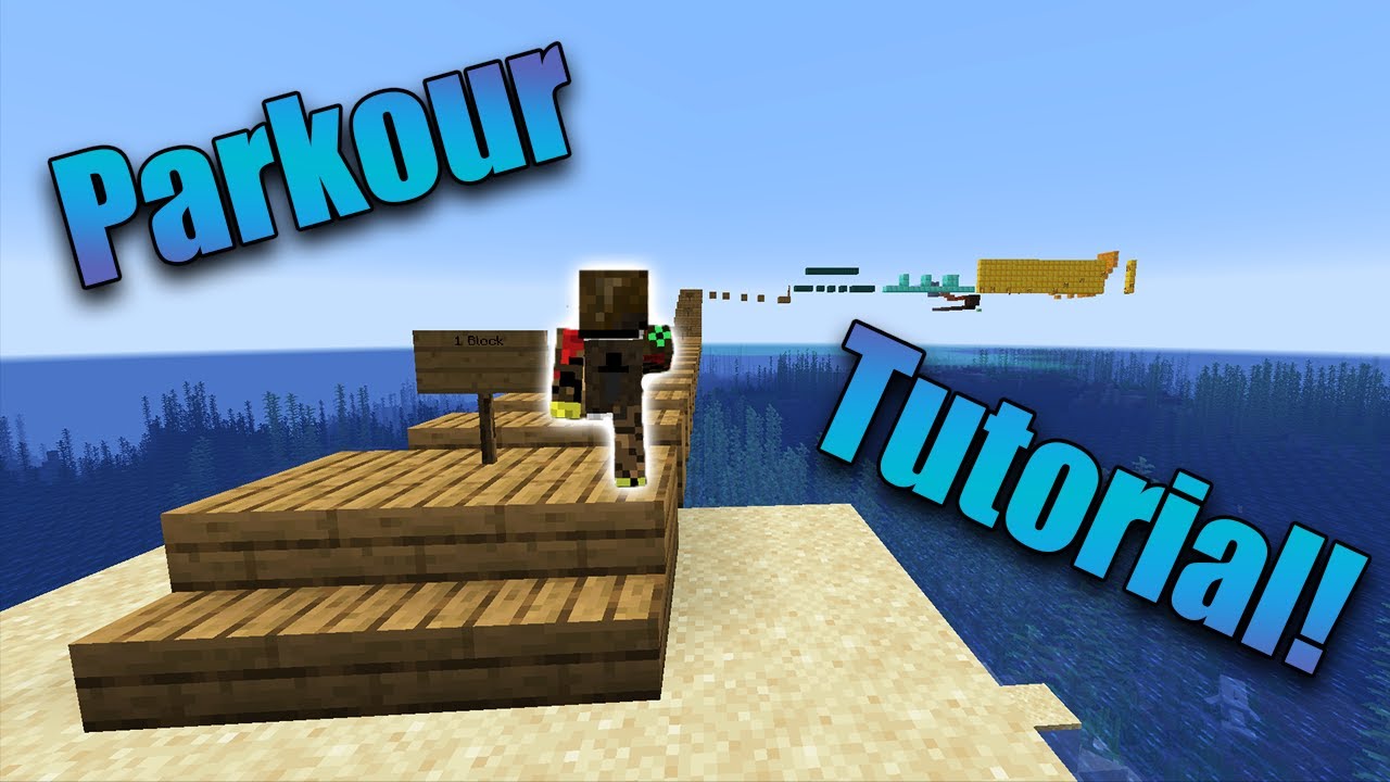 Minecraft Parkour Tutorial: Types of Jumps - YouTube