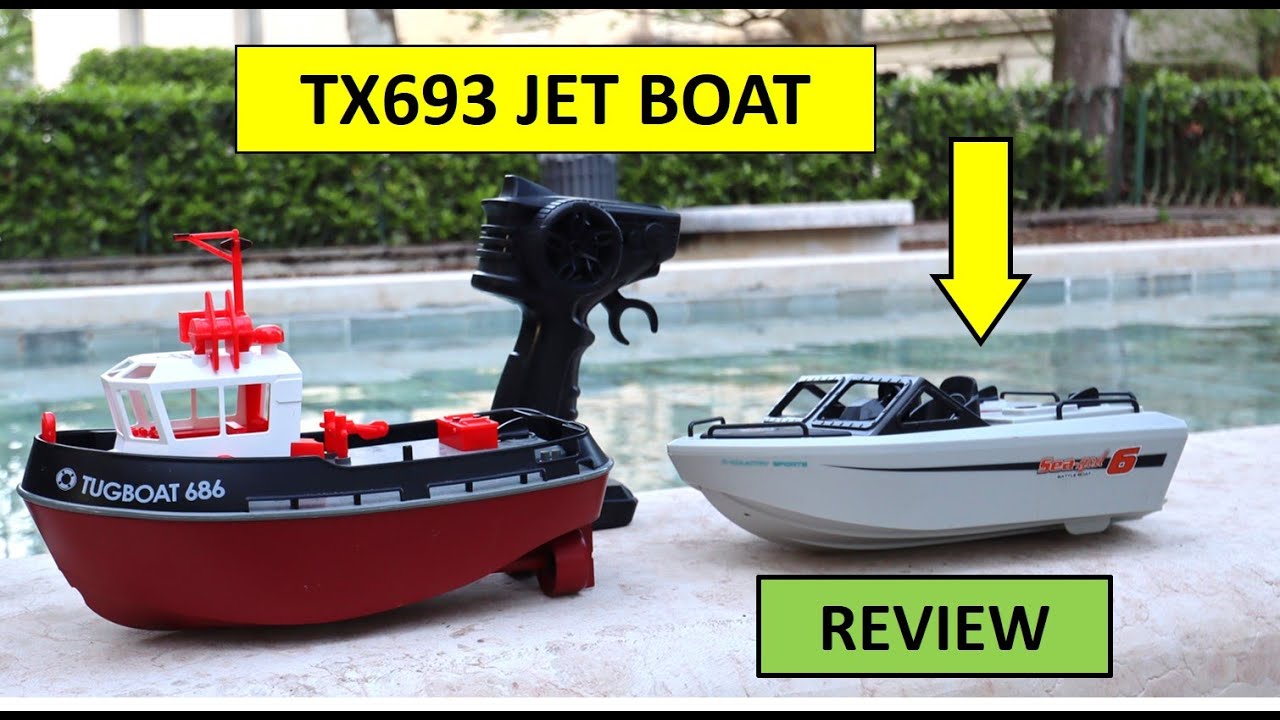 JET boat TY XIN TX693 review - YouTube