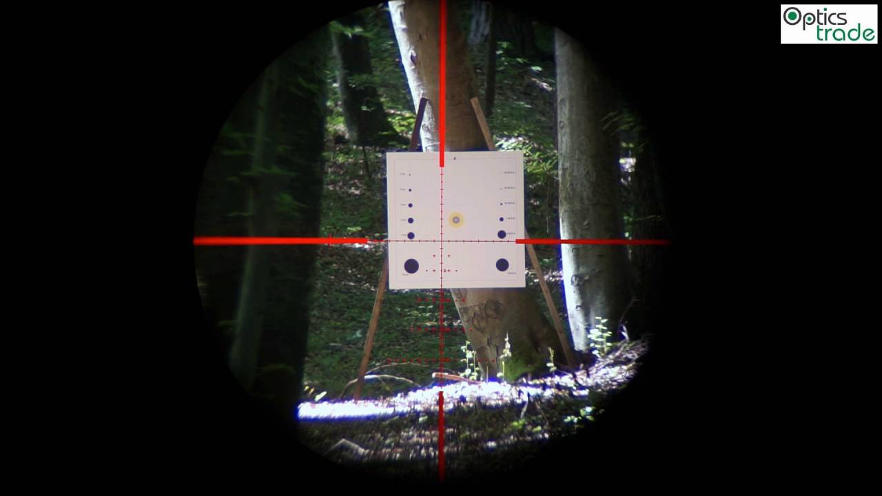 US Optics ER-25 5-25x58 reticle MD Gen II XR subtensions - YouTube