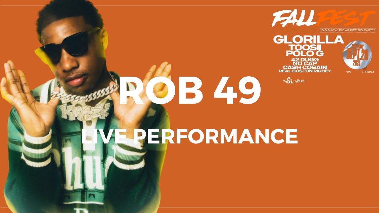 ROB 49 LIVE PERFORMANCE - YouTube