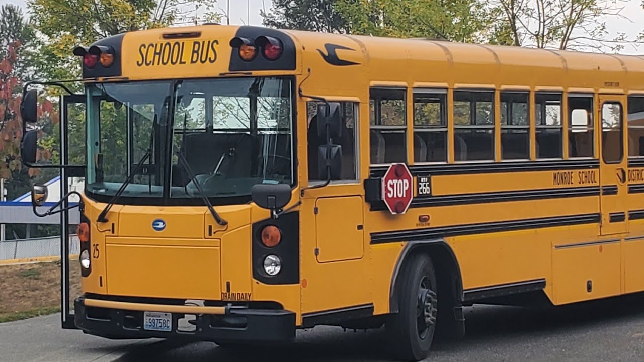 School Bus Field Trip Route! A Hill Climb in a 2013 Bluebird D3RE (Bus ...