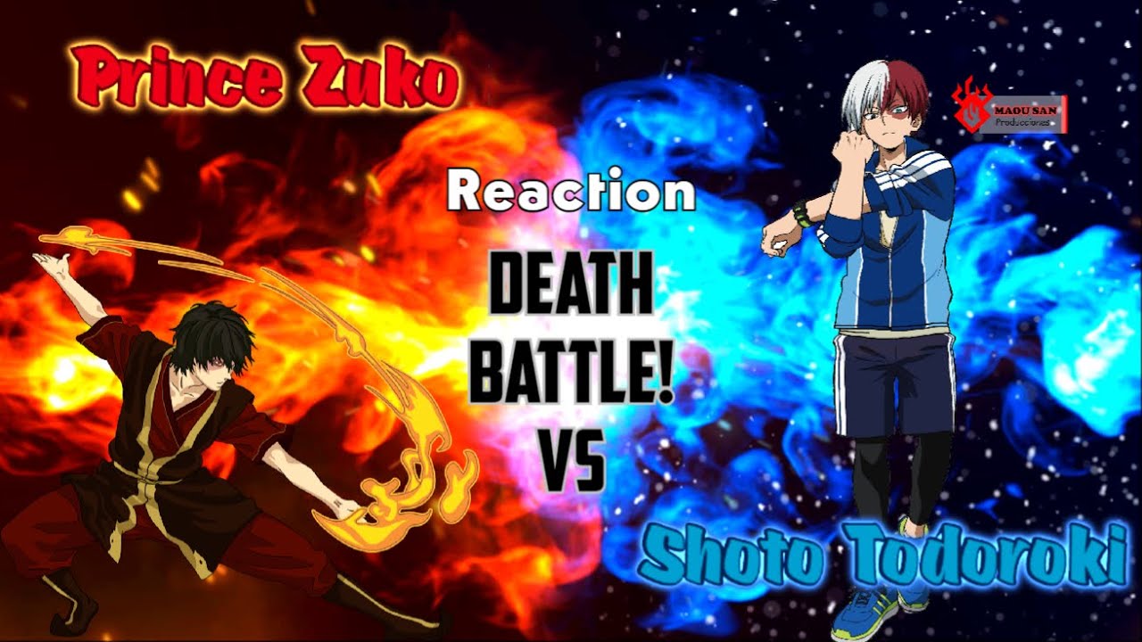 Zuko VS Shoto Todoroki (Avatar VS My Hero Academia) | DEATH BATTLE ...