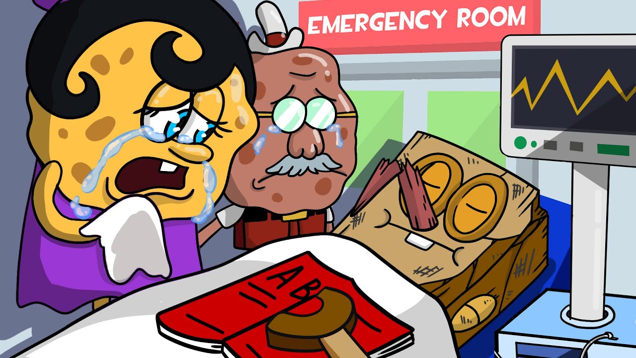 Bad Wood Spongebob: Sorry, My Dad | Poor Baby Spongebob Life | Sad ...