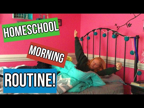 My Homeschool Morning Routine! - YouTube