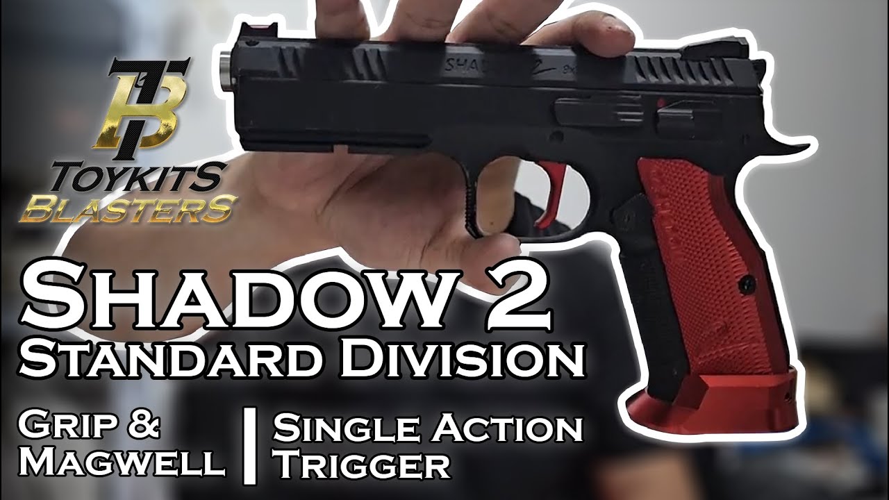 KJ Works CZ Shadow 2 Airsoft Blaster Pistol in Standard Division ...