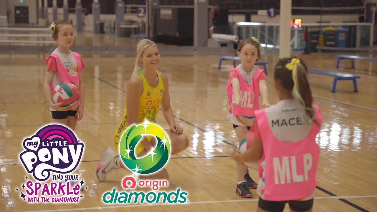 Find Your Sparkle with Gretel Bueta | Netball Warm Up | My Little Pony ...