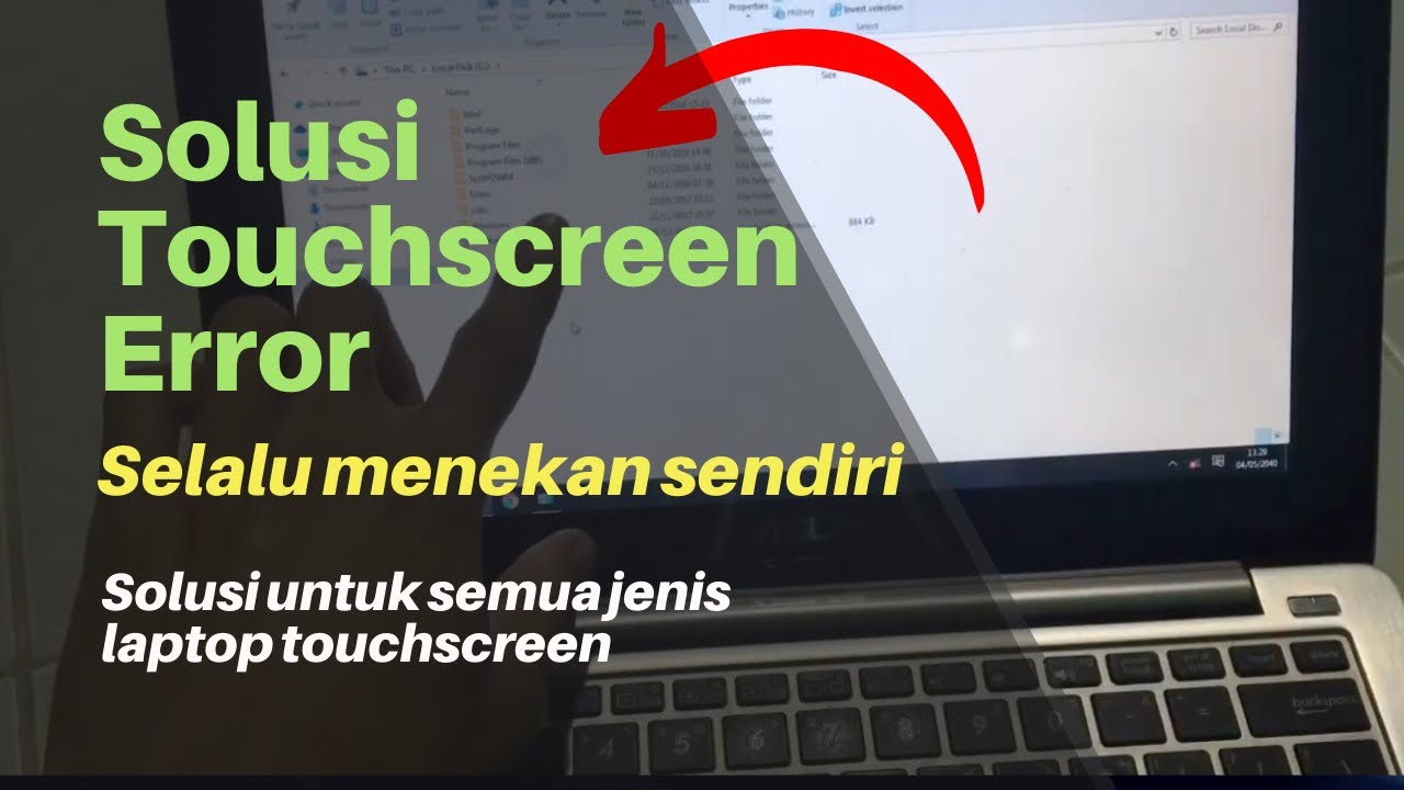 Cara menonaktifkan Touchscreen Laptop || Solusi layar sentuh menekan ...