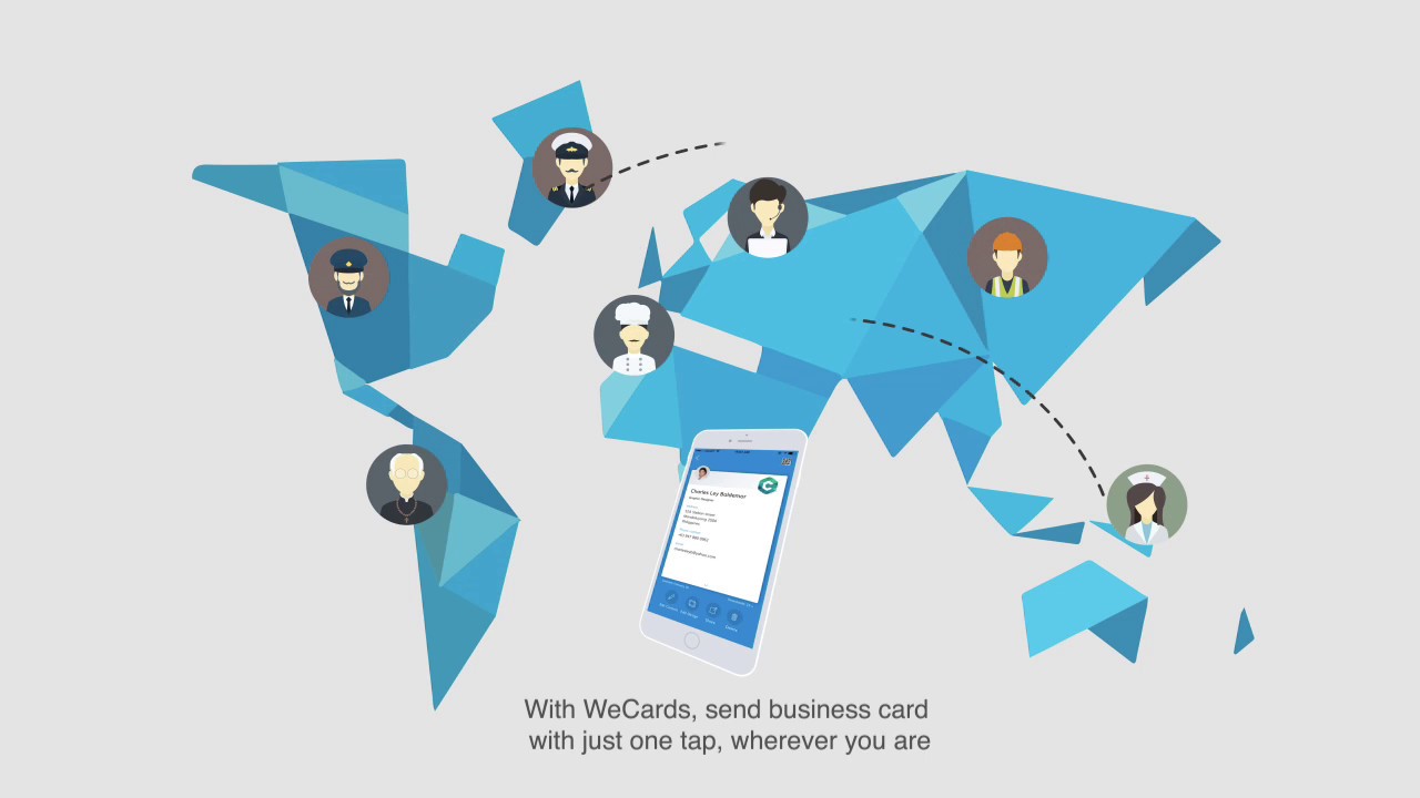 WeCards App - Share and Store Business Cards Straight From Your ...