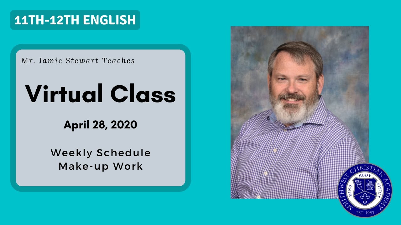 G11-12 English Class 04-28-2020 - YouTube