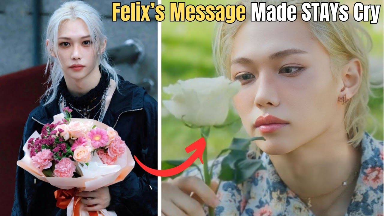 More Than Just Flowers: Felix of Stray Kids Shares a Rose Day Message ...