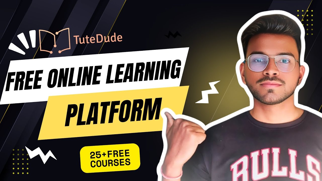 India's best online upskilling platform effectively for FREE | Tutedude - YouTube