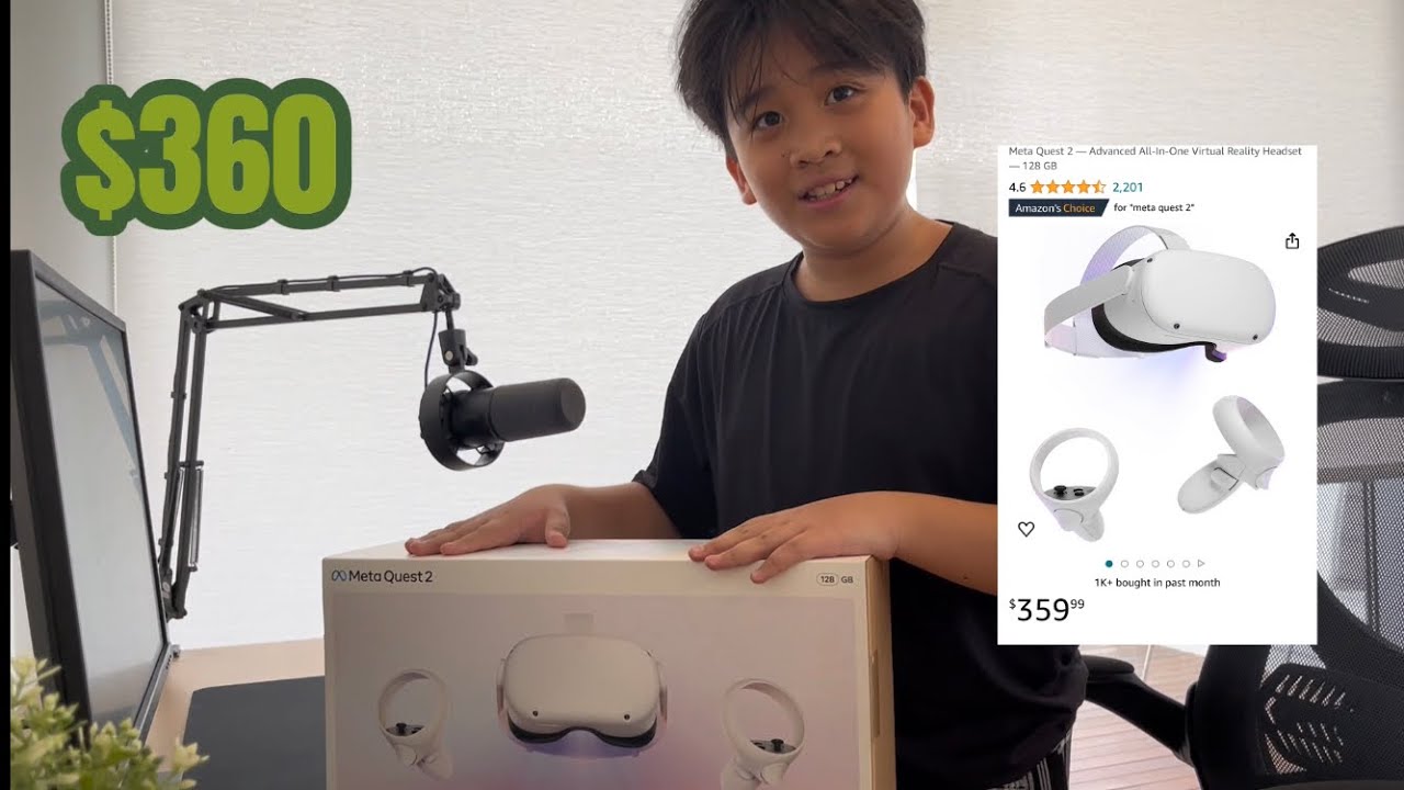 Oculus/Meta Quest 2 Unboxing (2024) #metaquest2 #unboxing - YouTube