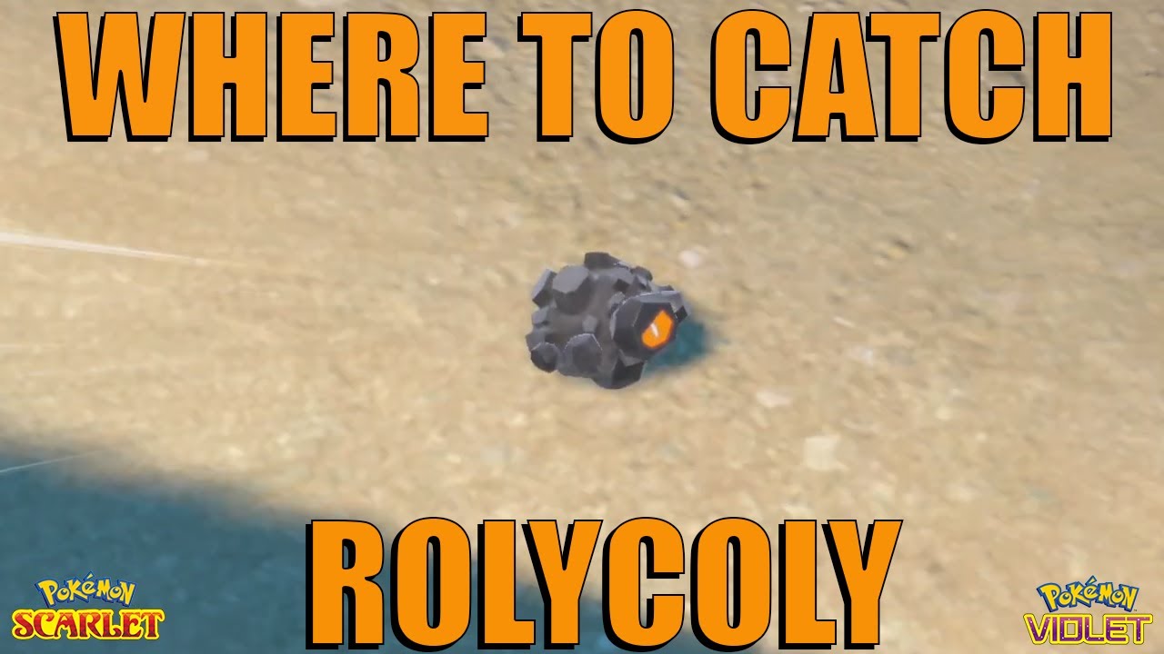 Where to Catch Rolycoly in Pokemon Scarlet and Violet - YouTube