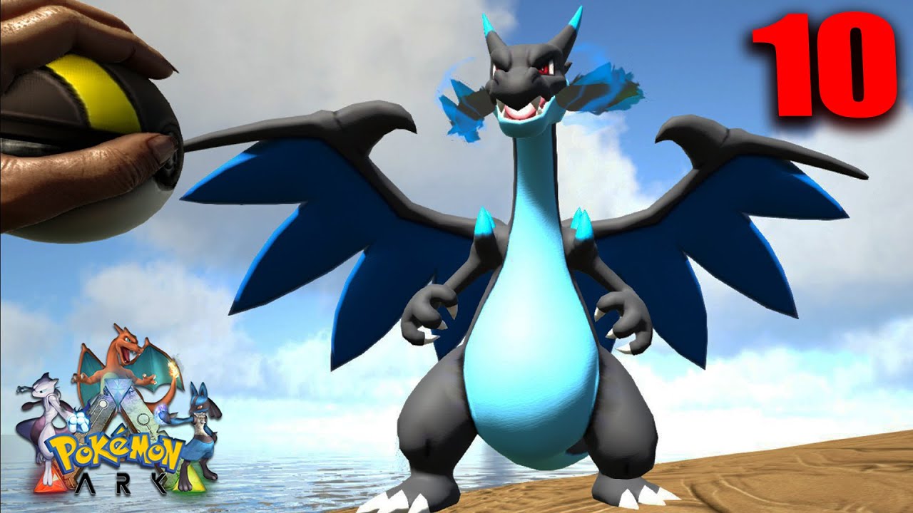 CAPTURO un *MEGA CHARIZARD* 😈 POKÉMON ARK #10 - YouTube