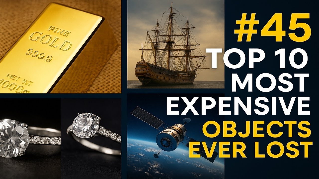 #45 TOP 10 MOST EXPENSIVE OBJECTS EVER LOST – WORTH BILLIONS AND STILL ...