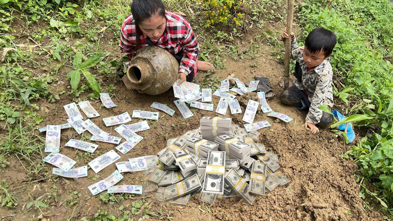 Determined to build a new life, Linda dug up her buried money to buy ...