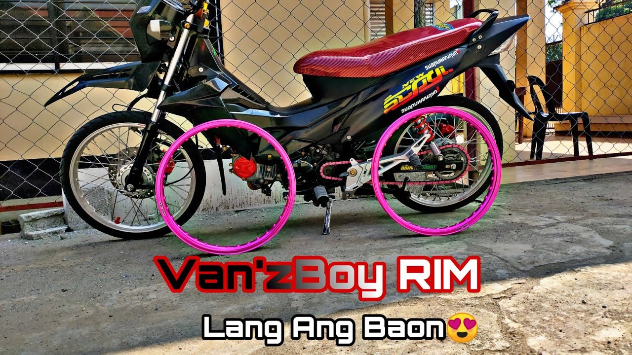 Vansboy Rim (Pink) Bagay kaya sa Ating Black na XRM 125 Fi ? - YouTube