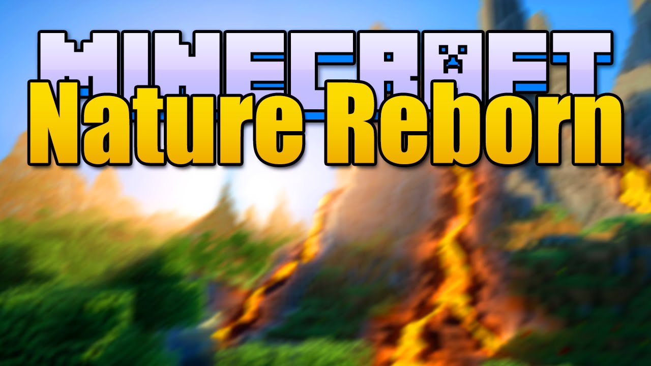 Minecraft NATURE REBORN Mod - Volcanoes & Meteors! (Minecraft v1.6.4 ...