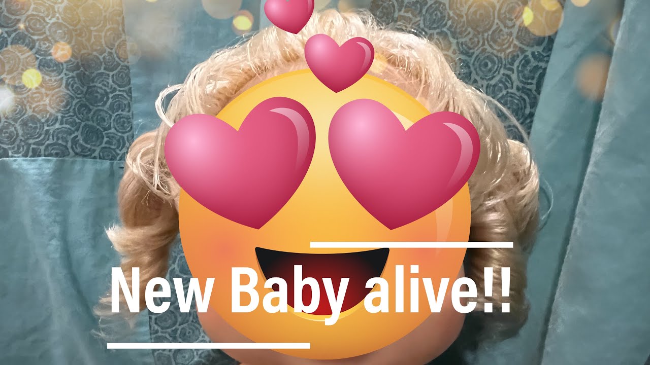 Unboxing my Birthday Present New Baby Alive #happybirthday #mybirthday ...