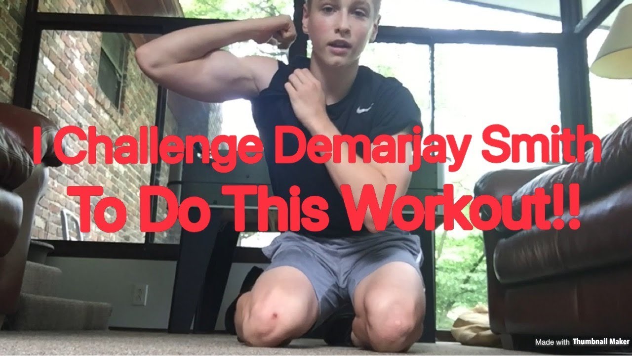 Demarjay Smith Challenge | 300 Push-ups-Ups, 100 Squats, 100 Sit-Ups ...