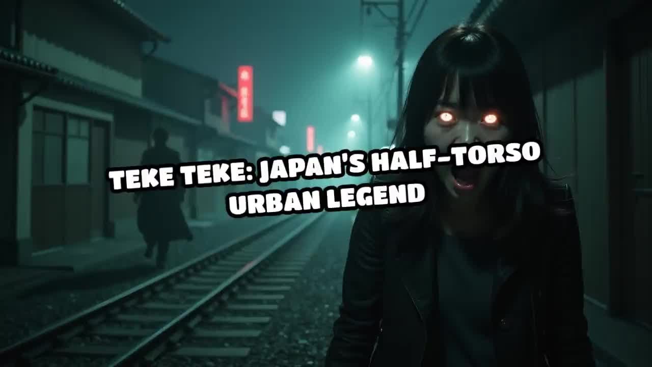 Teke Teke: Japan’s Half-Torso Urban Legend - YouTube