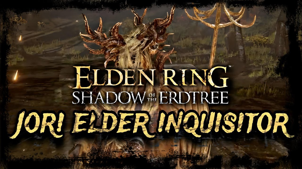 Elden Ring Shadow of The Erdtree | Jori Elder Inquisitor | Boss Fight ...