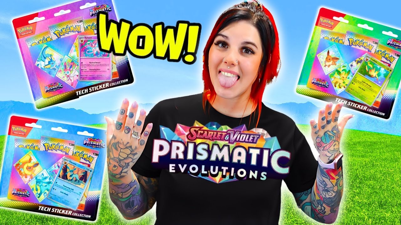 Do Prismatic Tech Sticker Collections Have the BEST Pulls?! - YouTube