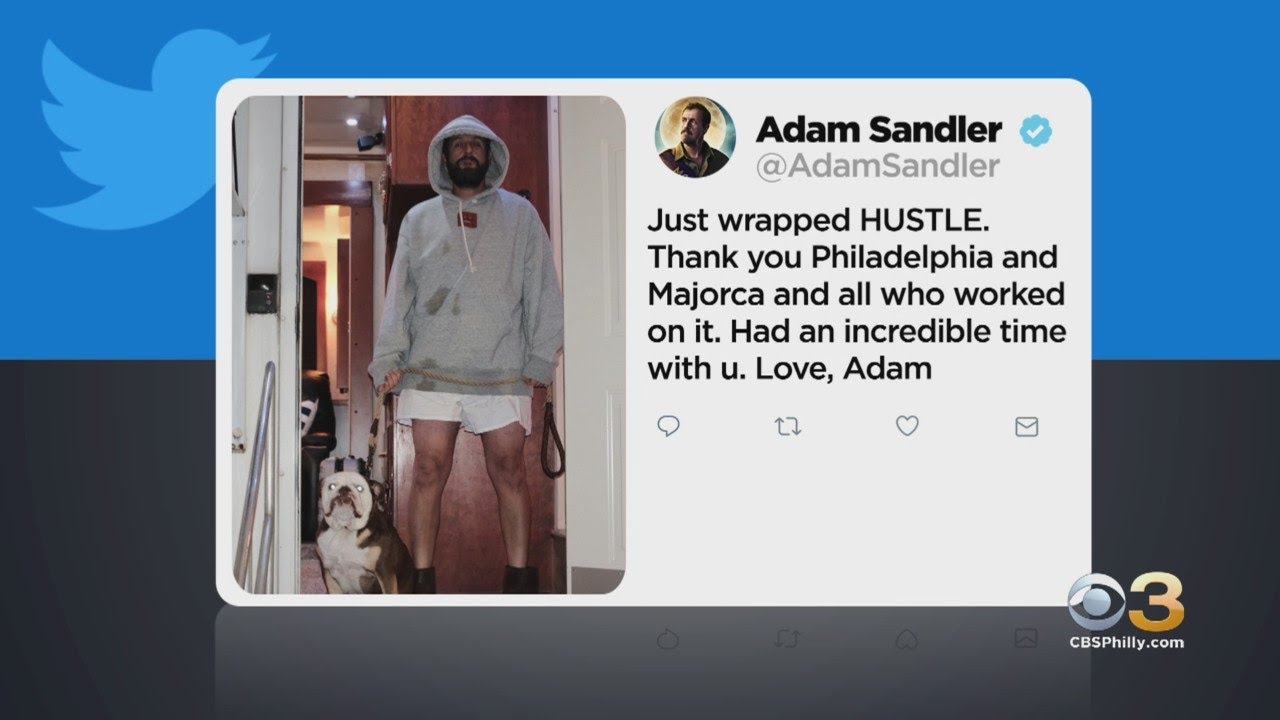 Adam Sandler, Crew Finish Filming 'Hustle' In Philadelphia - YouTube