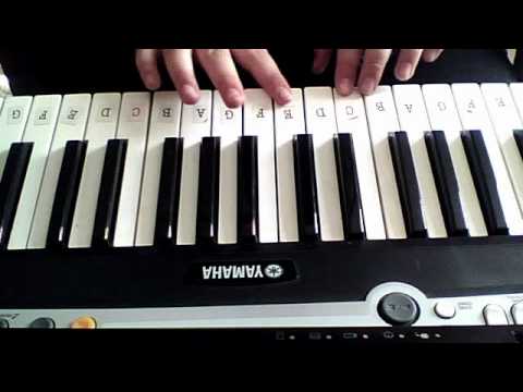How To Play Simpsons on Keyboard/piano - YouTube