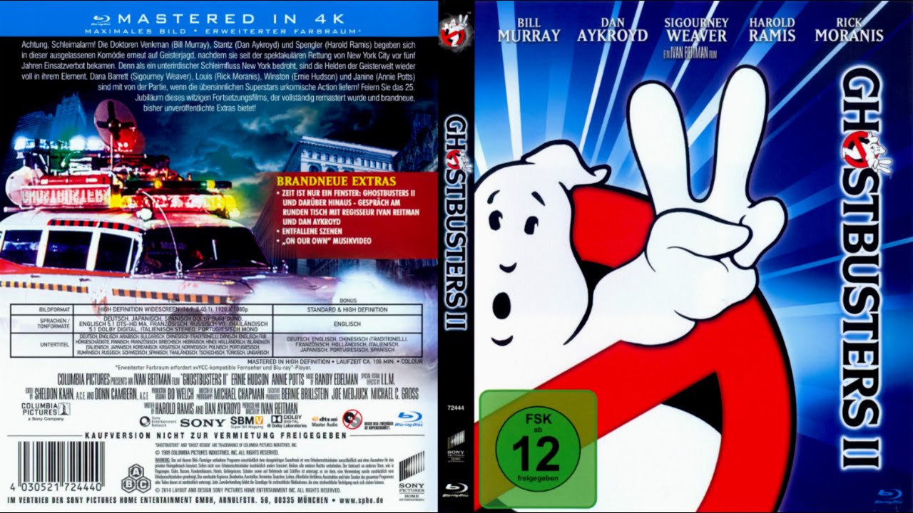 Ghostbusters II(1989) Blu-Ray Review & Rant - YouTube