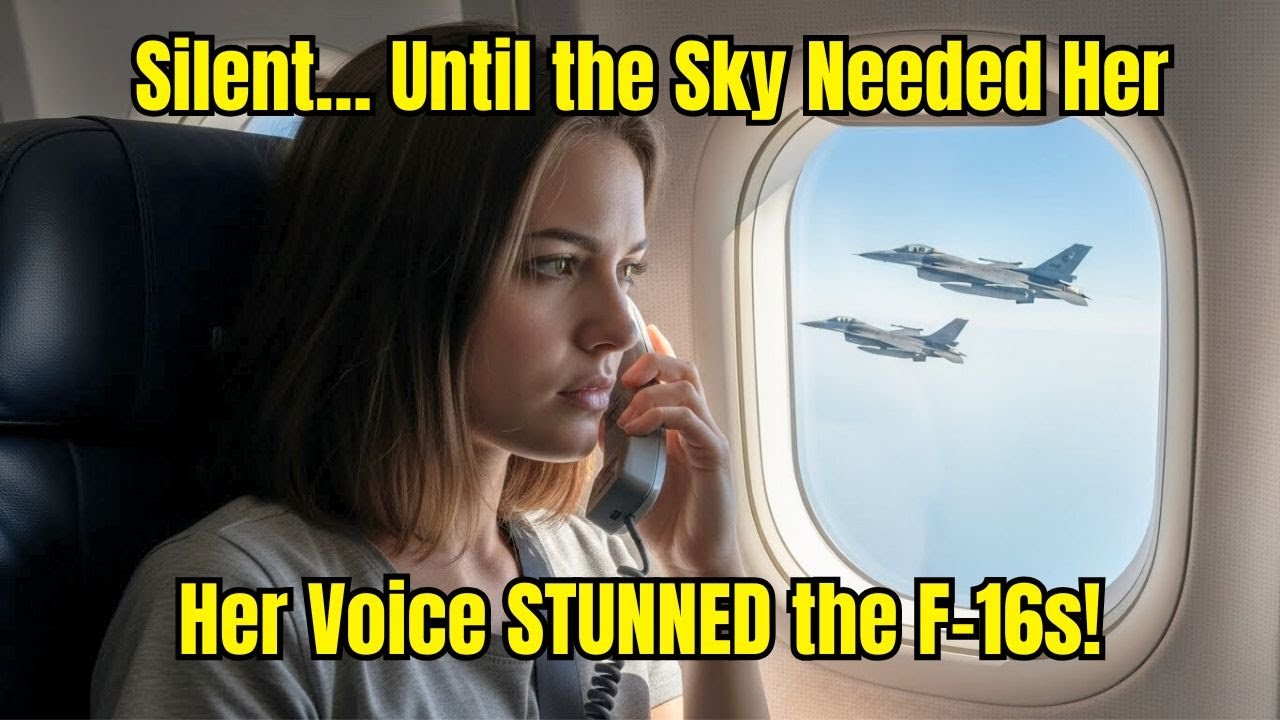 She Stayed Silent All Flight… Until F-16 Pilots Heard Her Voice | Call ...