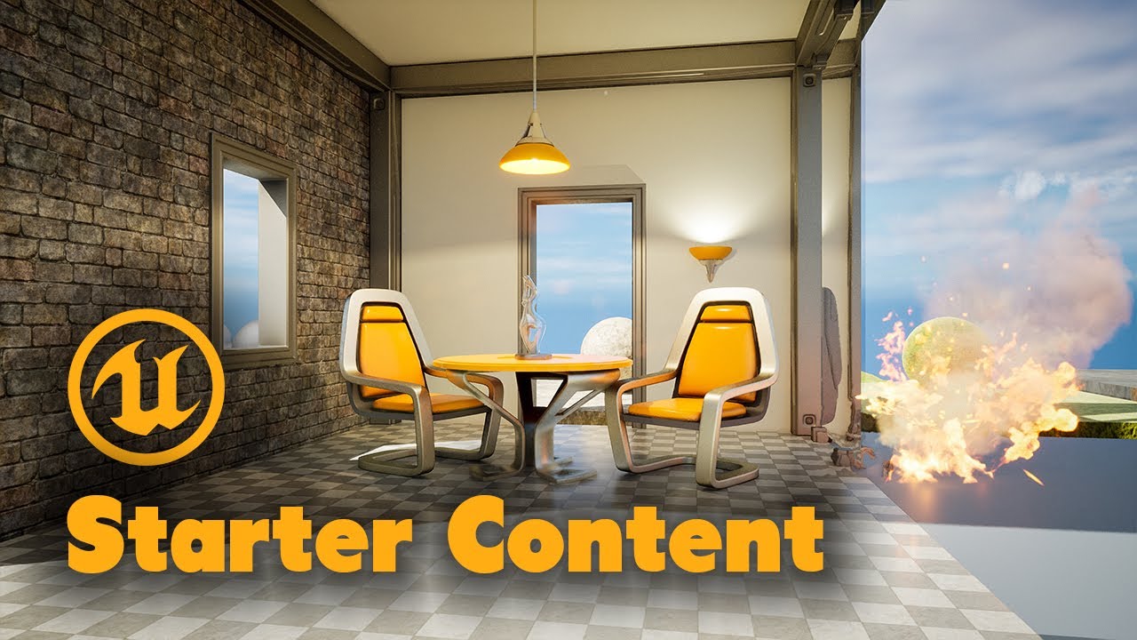 How To Add Starter Content To Your Project Unreal Engine 5 And 4 Youtube 2005