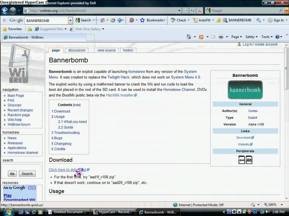 Bannerbomb Exploit Forbidden - YouTube