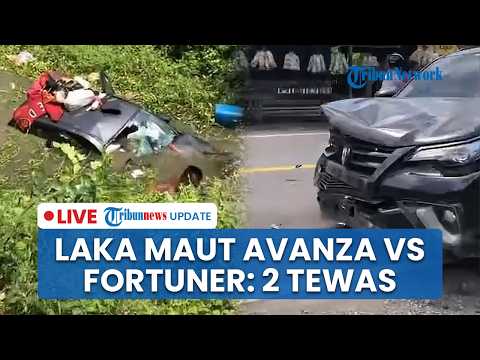 🔴LIVE: Kecelakaan Maut Avanza vs Fortuner hingga Terpental ke Semak di Musi Banyuasin, 2 Orang Tewas