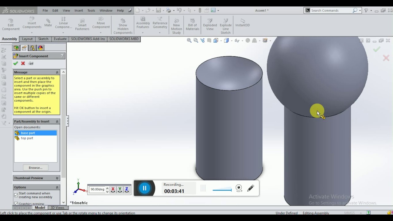 How To Use DOME Command In SOLIDWORKS YouTube how-to-use-dome-command-in-solidworks-youtube