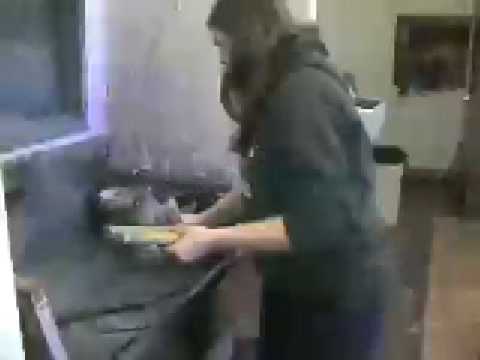 Preparing work station for a job - YouTube