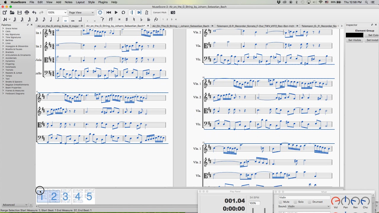 Dan's Tutorials - MUSE/Part3 - Basic editing in Musescore - YouTube