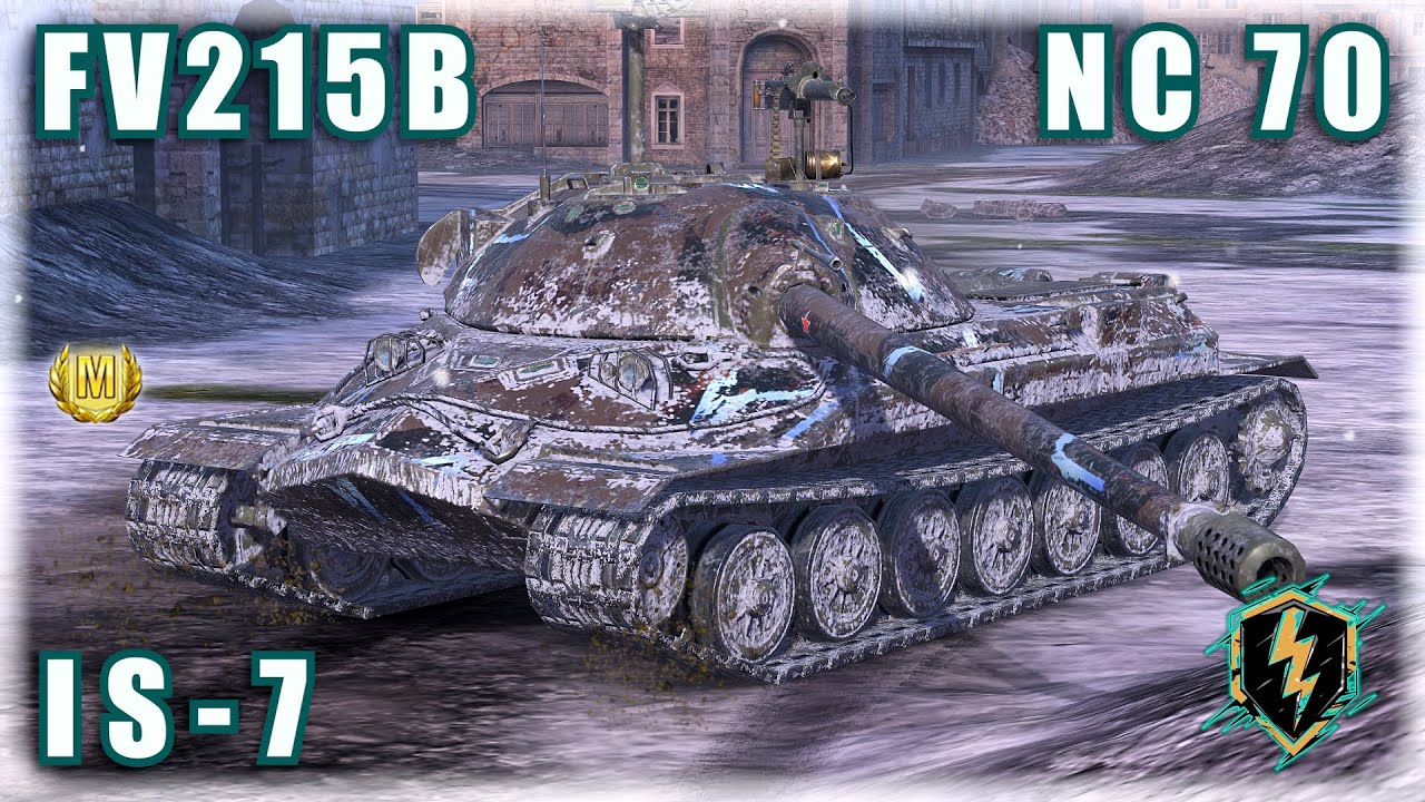 IS-7 ⌖ FV215B ⌖ NC 70 | World of Tanks Blitz Replays - YouTube
