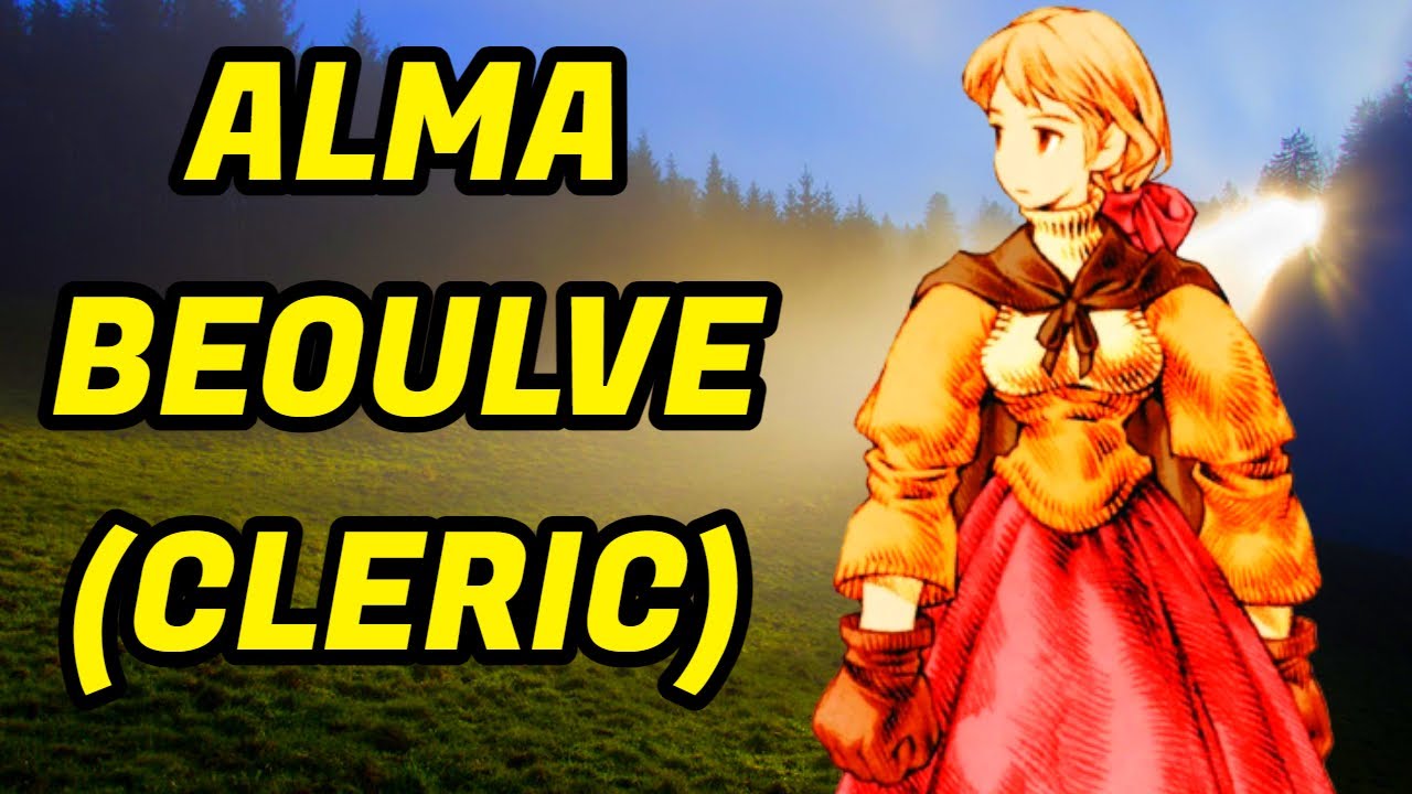 Final Fantasy Tactics Alma Beoulve All Abilities (Cleric) - YouTube