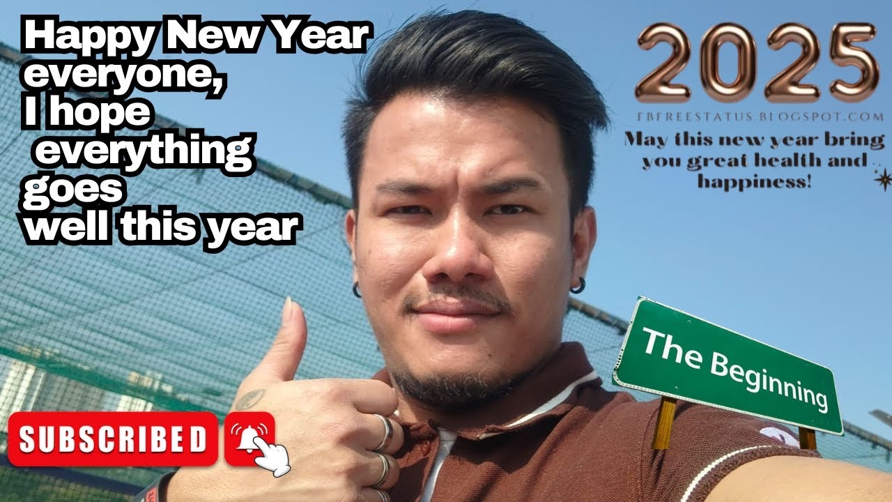 Happy New year Everyone & New Beginning 2025 - YouTube