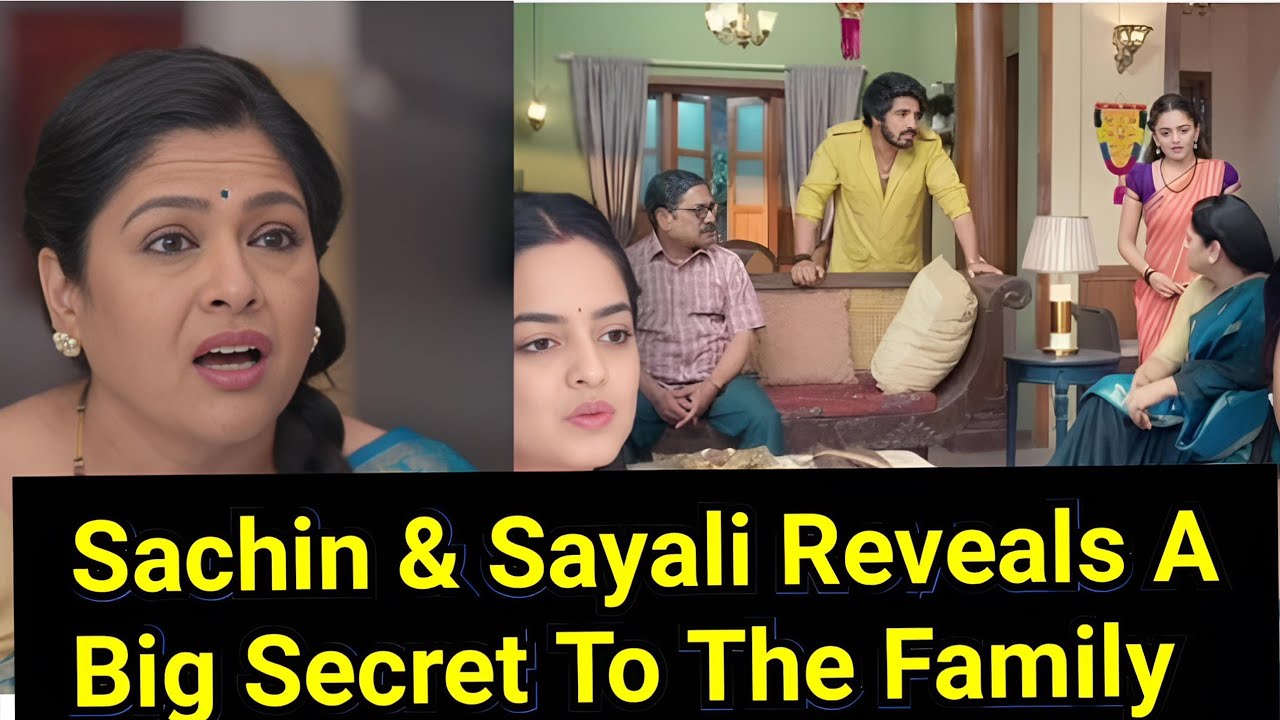 Soulmates Starlife||Sachin & Sayali Reveals A Big Secret To The Family ...