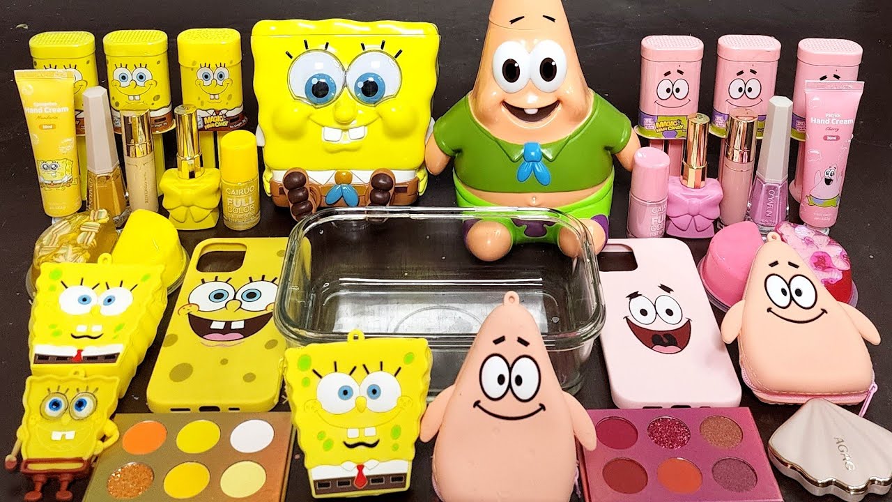 My Best Spongebob vs Patrick Star Slime Compilation! Satisfying Slime ...