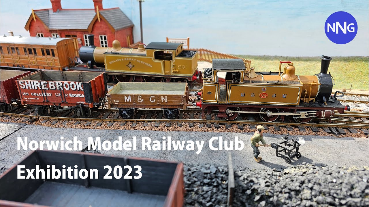 Norwich Model Railway Club 2023 Exhibition - YouTube