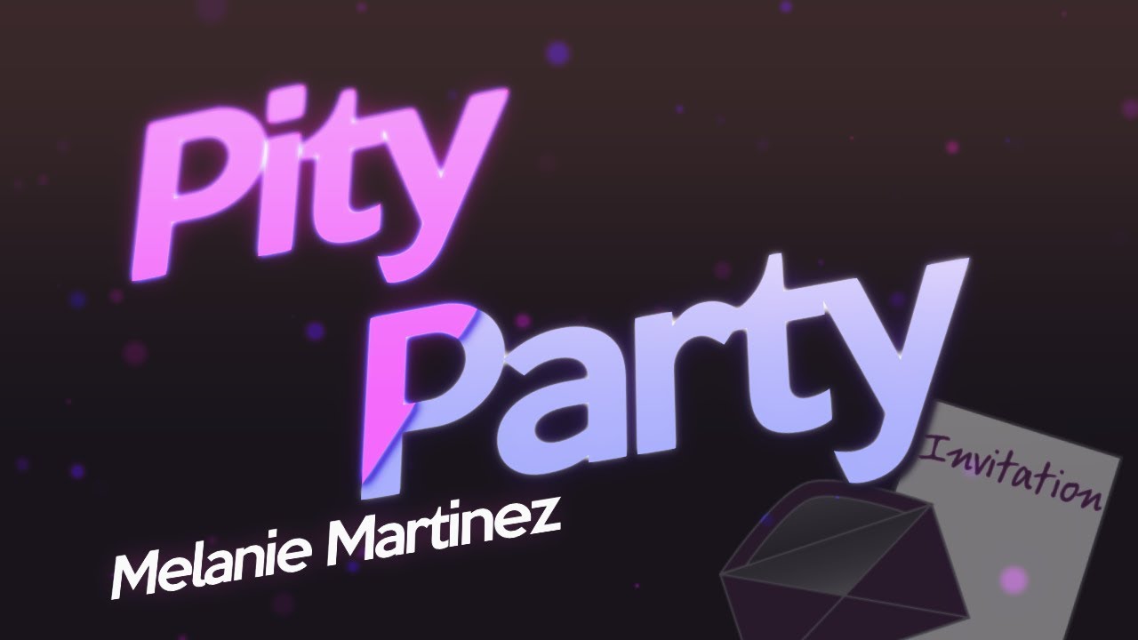 Melanie Martinez - Pity Party | Typography #1 - YouTube