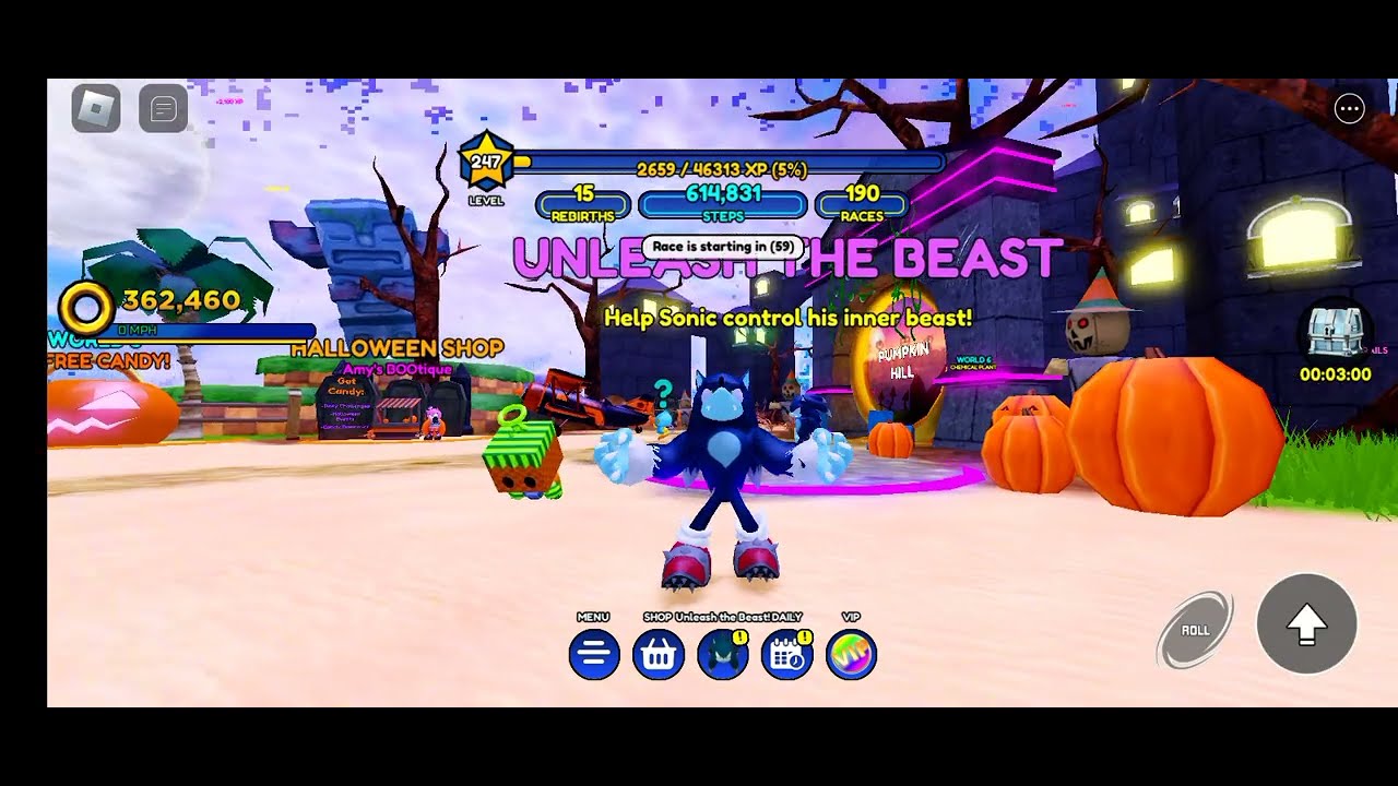 Unlocking Werehog Sonic in Sonic Speed Simulator! - YouTube